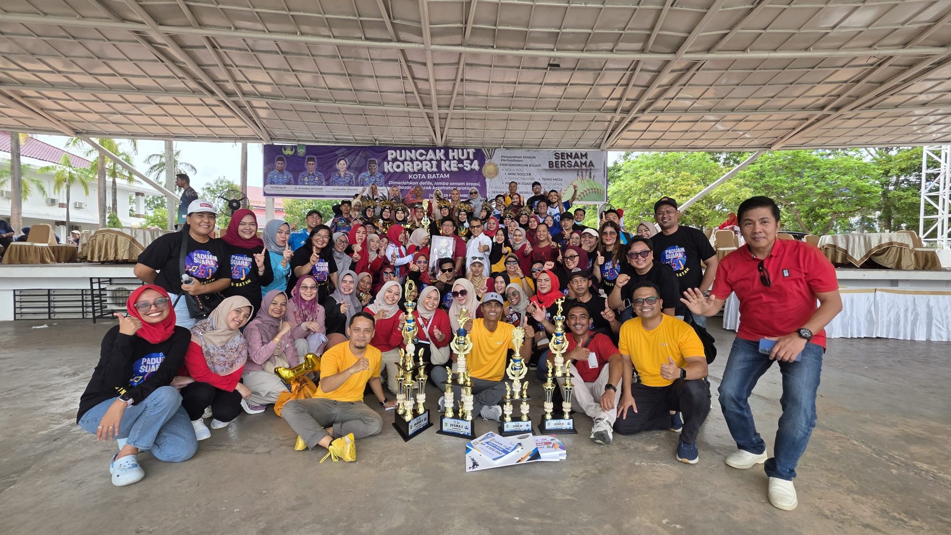 Dinkes Batam Raih Juara Umum Lomba Antar-OPD HUT ke-54 KORPRI, Dua ...